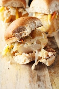 Crispy Fish Sliders with Spicy Mango Coleslaw | Cake 'n Knife