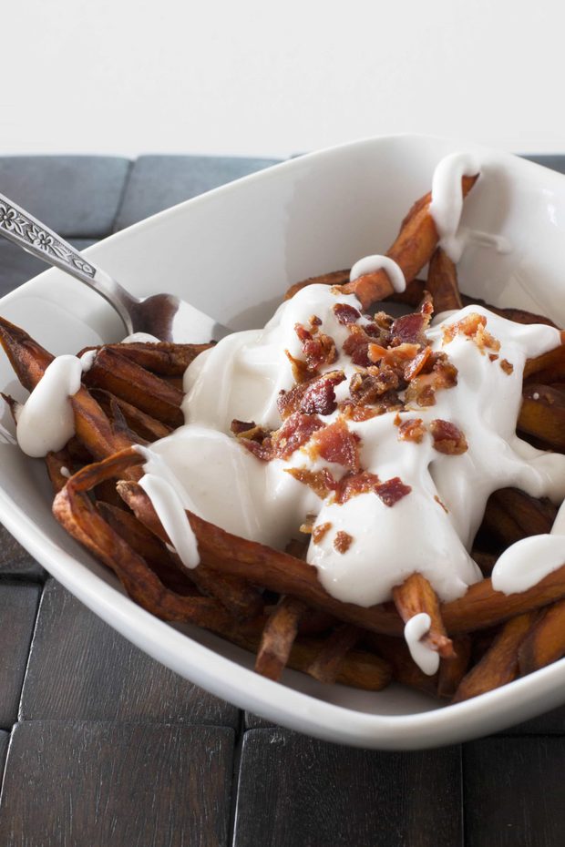 Dessert Sweet Potato Fries | Cake 'n Knife