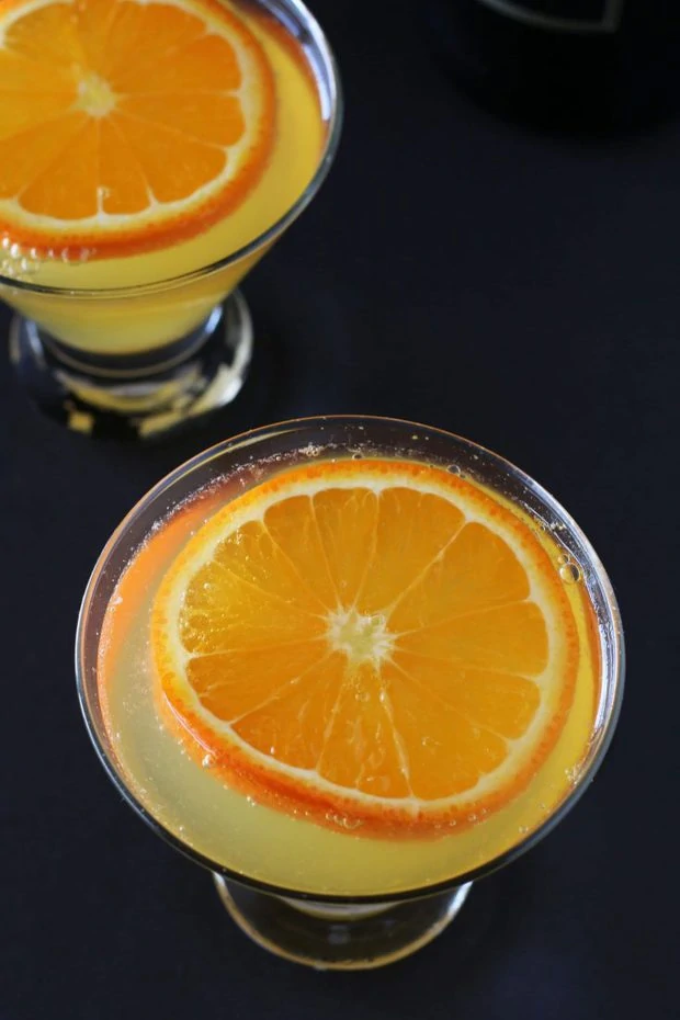 Ginger Tangelo Sparkler | Cake 'n Knife