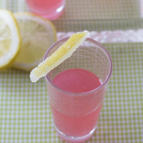 Pink Lemonade Shots | Cake 'n Knife