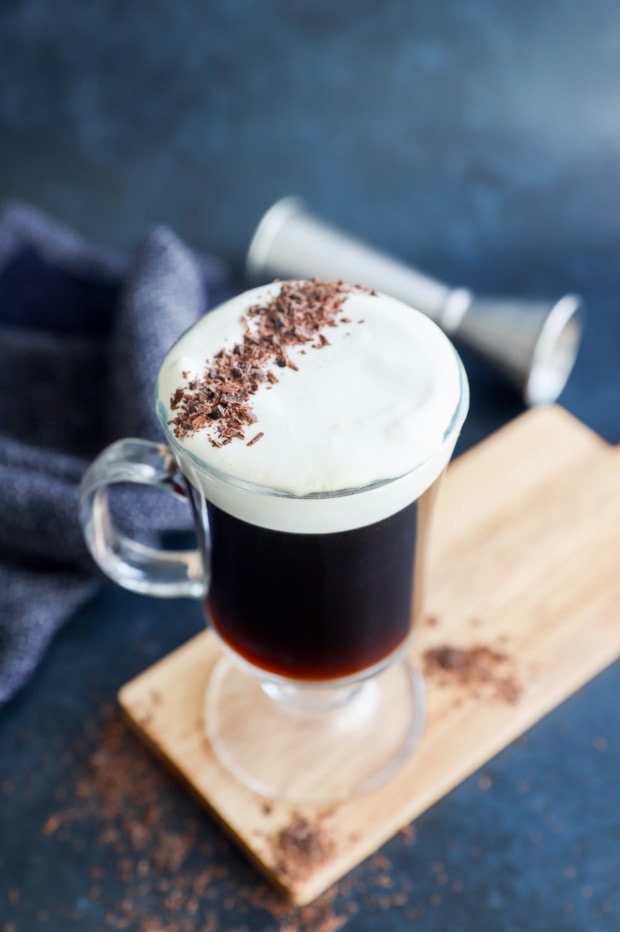 The Easiest Classic Irish Coffee Recipe | Cake 'n Knife