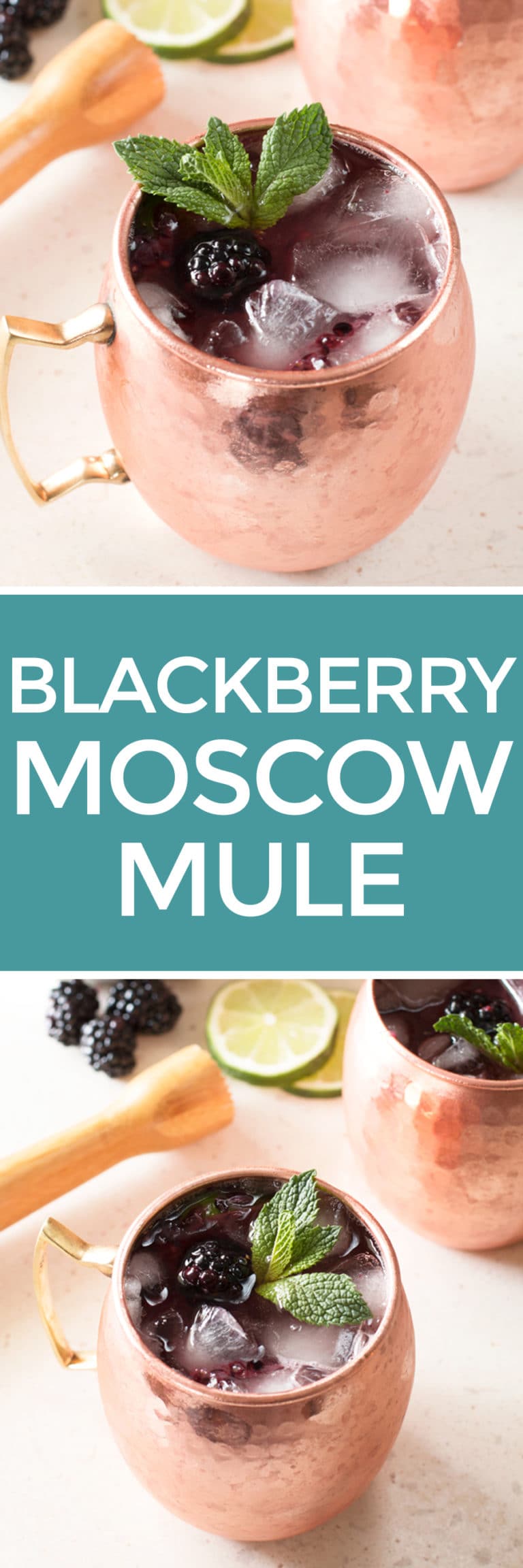 Blackberry Moscow Mule | Cake 'n Knife