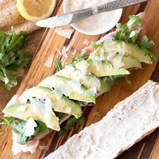 Rocket Sandwich | Cake 'n Knife