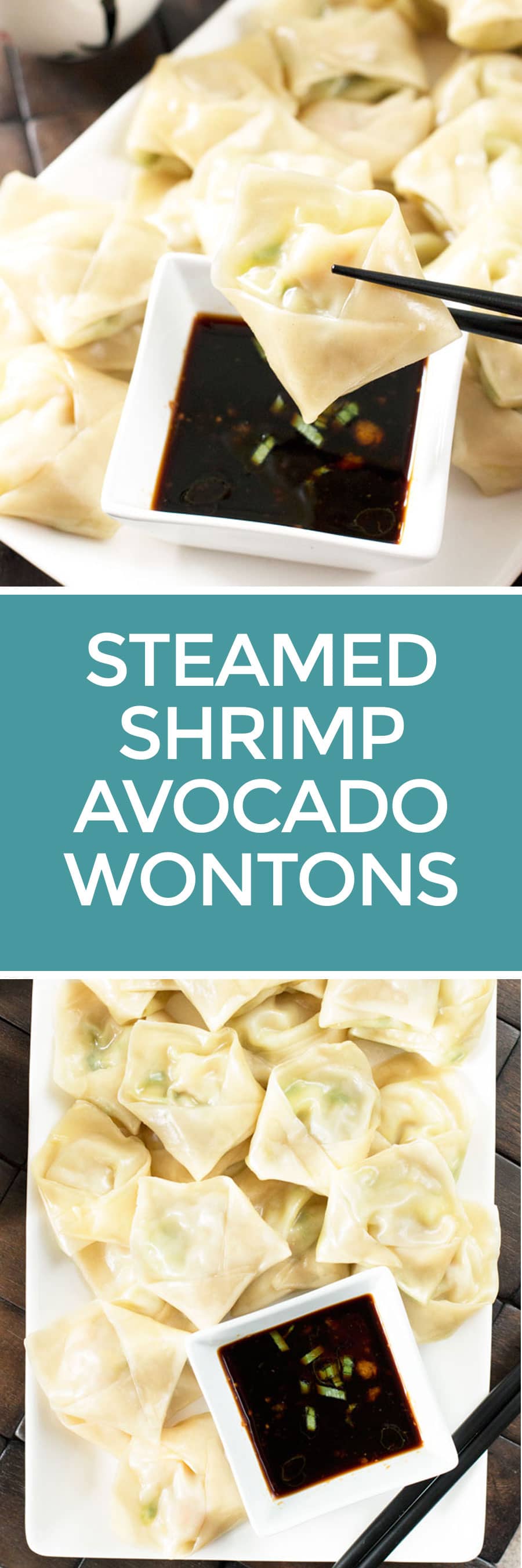 Steamed Shrimp Avocado Wontons | Cake 'n Knife