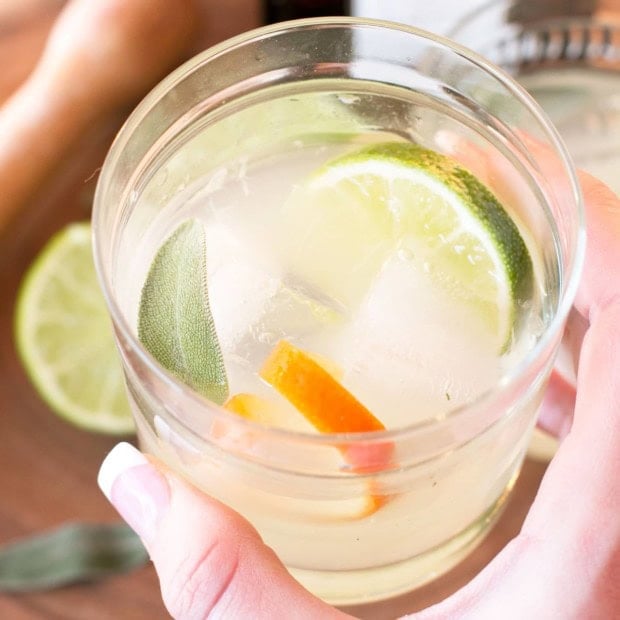 Tequila Sage Smash Cocktail Recipe | Cake 'n Knife