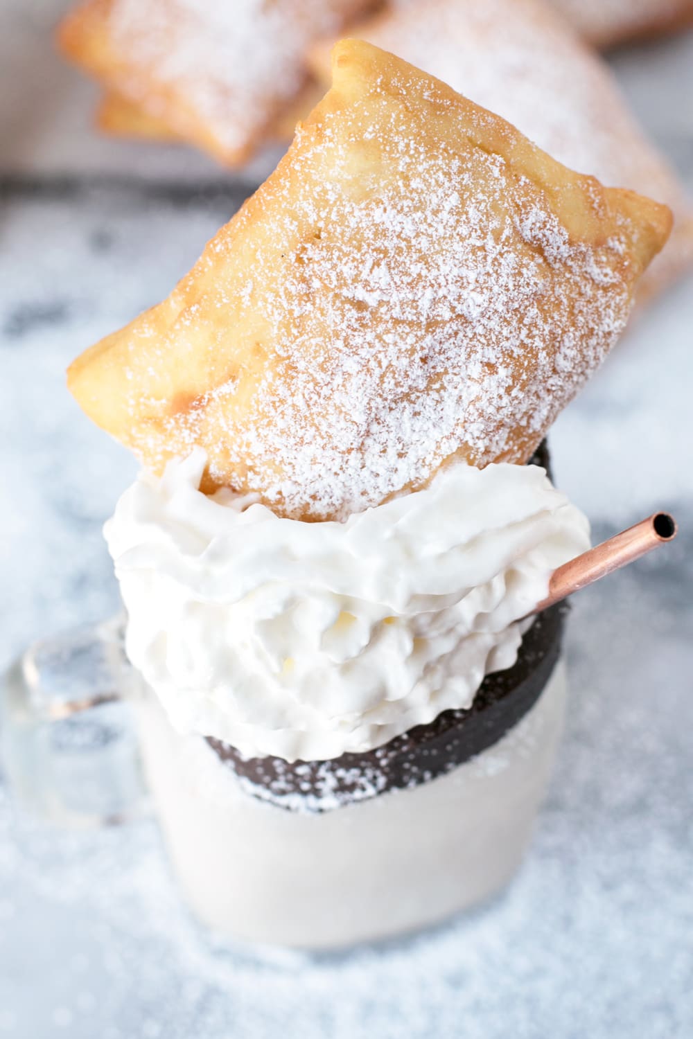 Beignet and Coffee Cocktail Shake | Cake 'n Knife