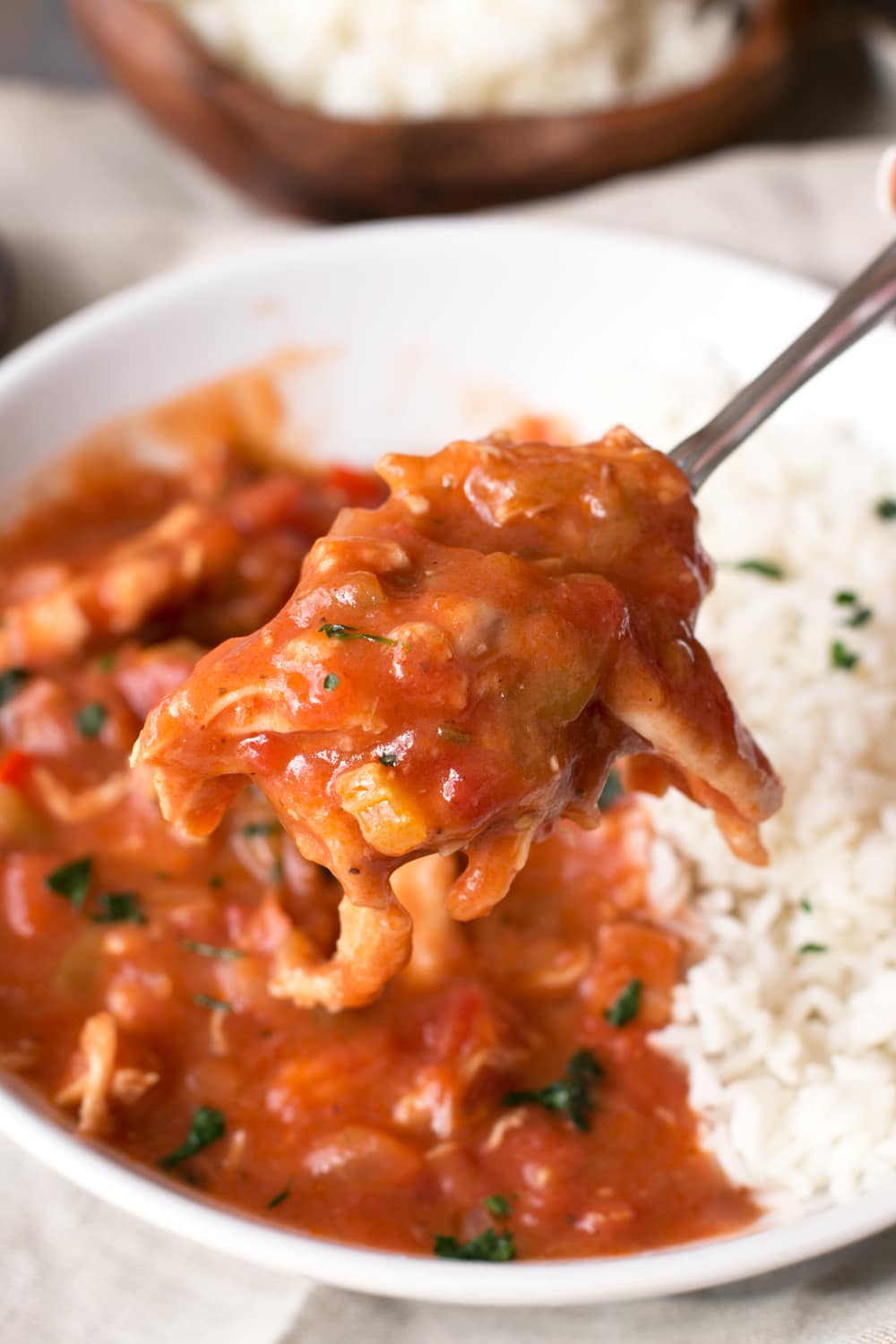 Hatch Green Chile Gumbo | Cake 'n Knife