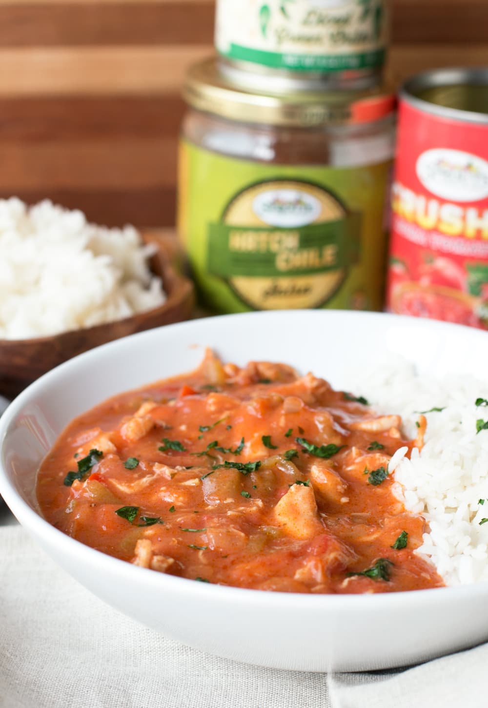 Hatch Green Chile Gumbo | Cake 'n Knife