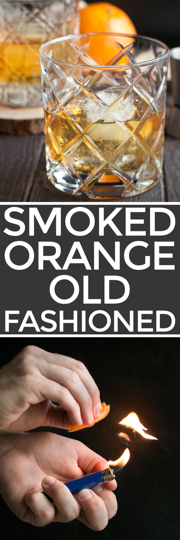 Smoked Orange Old Fashioned | Cake 'n Knife