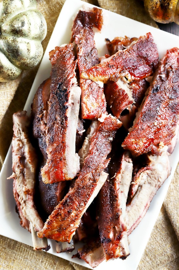 Grilled Pumpkin Spice Ribs Recipe | Cake 'n Knife