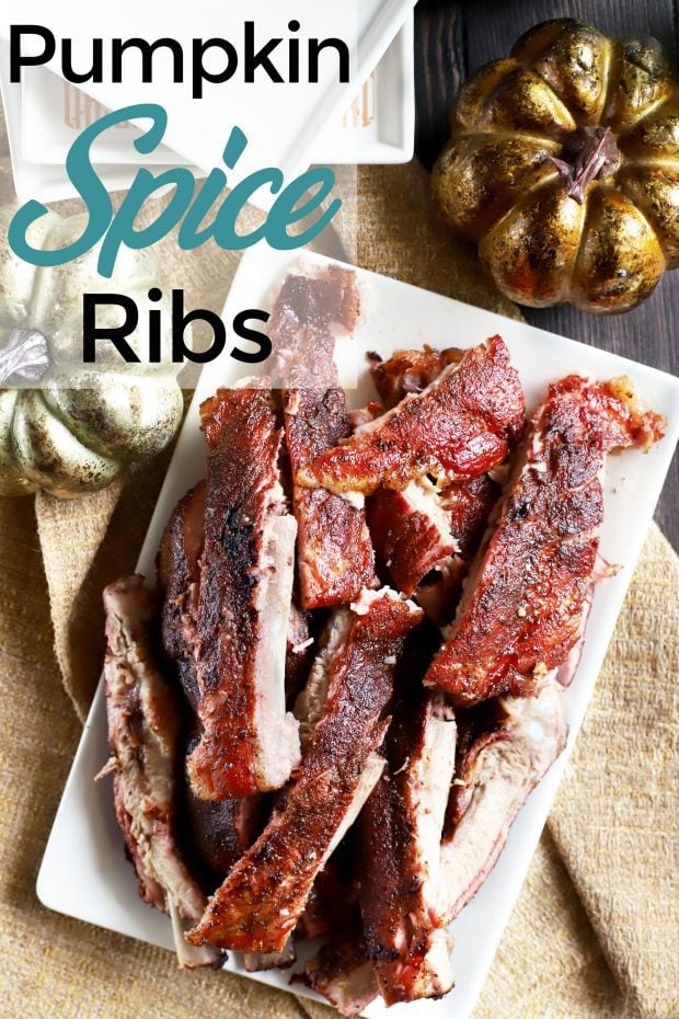 Pumpkin Spice Ribs - Cake 'n Knife