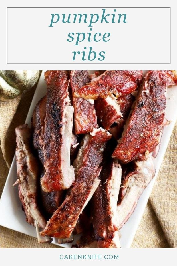 Grilled Pumpkin Spice Ribs Recipe | Cake 'n Knife