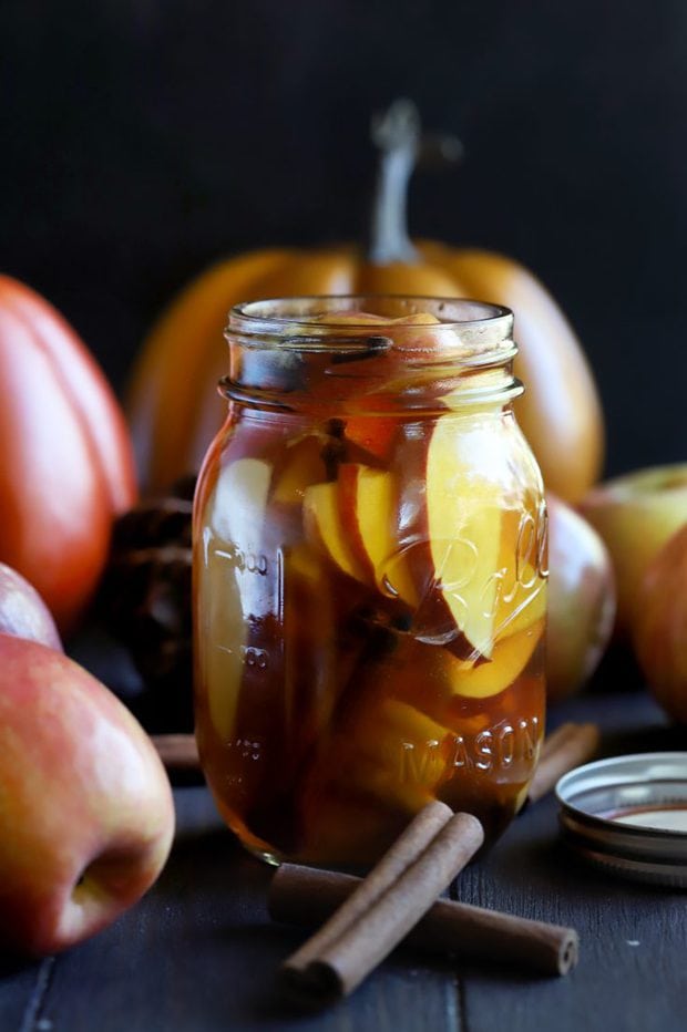 Apple Pie Infused Whiskey Recipe | Cake 'n Knife