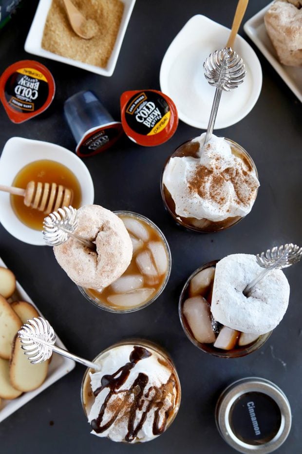 DIY Cold Brew Coffee Cocktail Bar | Cake 'n Knife