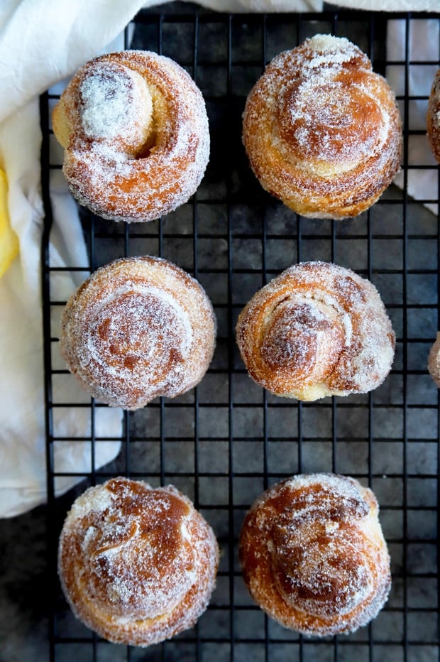 Easy Lemon Sugar Buns | Cake 'n Knife