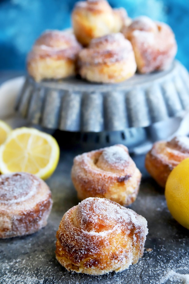 Easy Lemon Sugar Buns | Cake 'n Knife