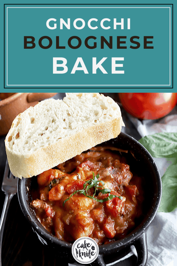 Easy Gnocchi Bolognese Bake Recipe | Cake 'n Knife