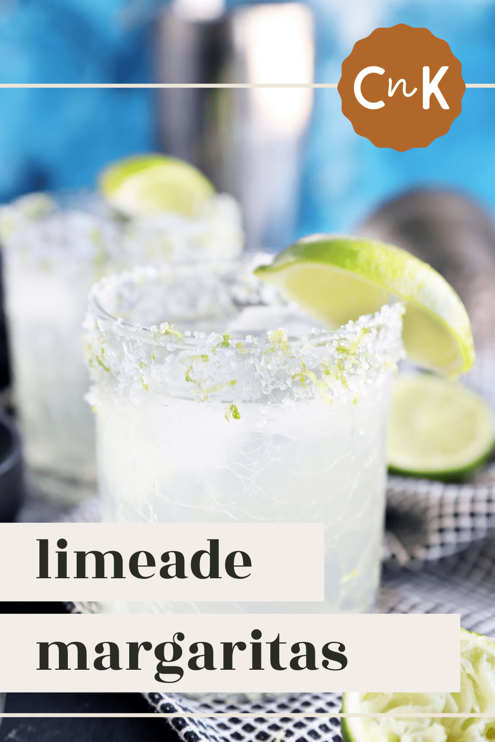 Limeade Margaritas (4-Ingredient Easy Cocktail Recipe) | Cake 'n Knife