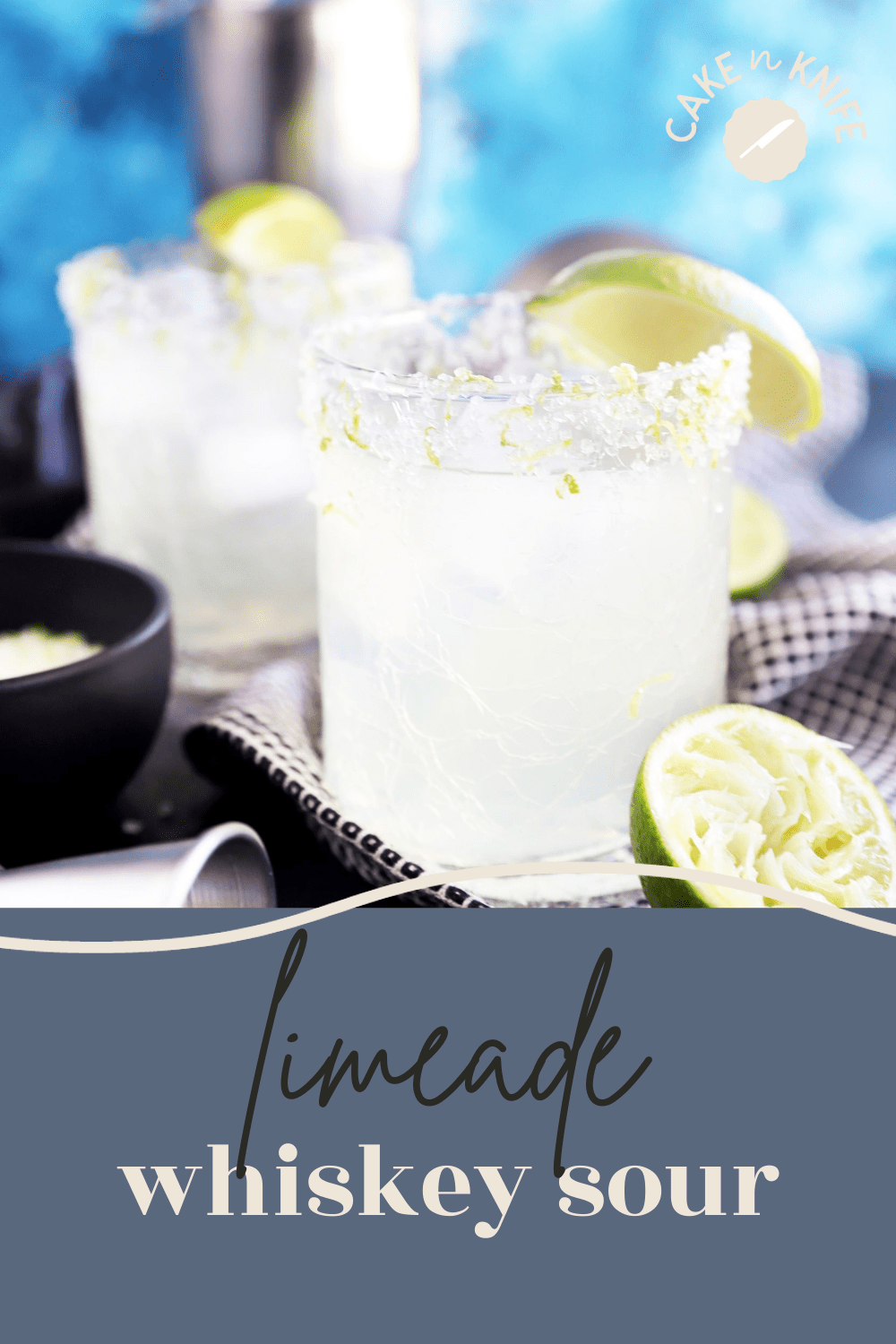 Limeade Margaritas (4-Ingredient Easy Cocktail Recipe) | Cake 'n Knife