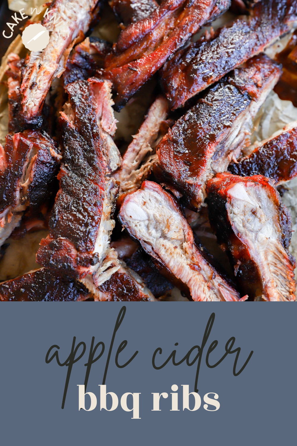 Easy BBQ Apple Cider Traeger Ribs Recipe | Cake 'n Knife