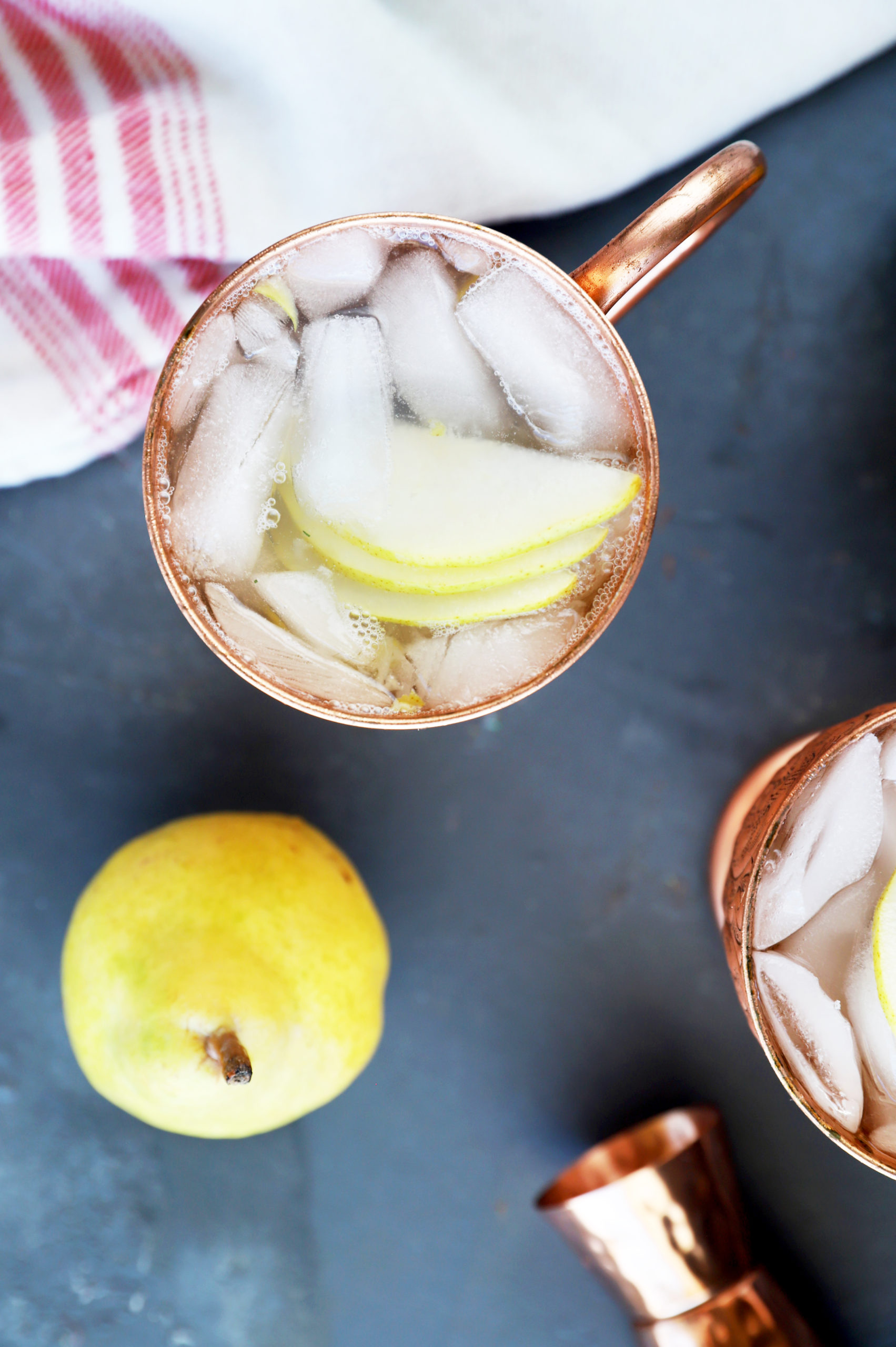 Pear Moscow Mule | Cake 'n Knife