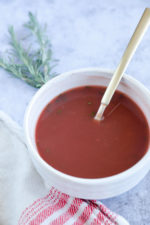 The Easiest Red Wine Jus | Cake 'n Knife