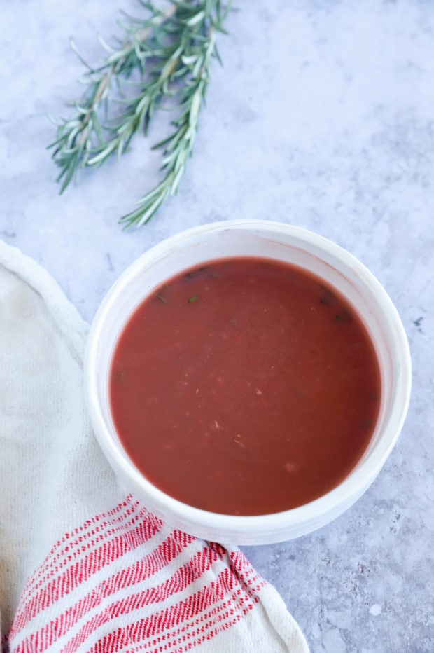 The Easiest Red Wine Jus | Cake 'n Knife