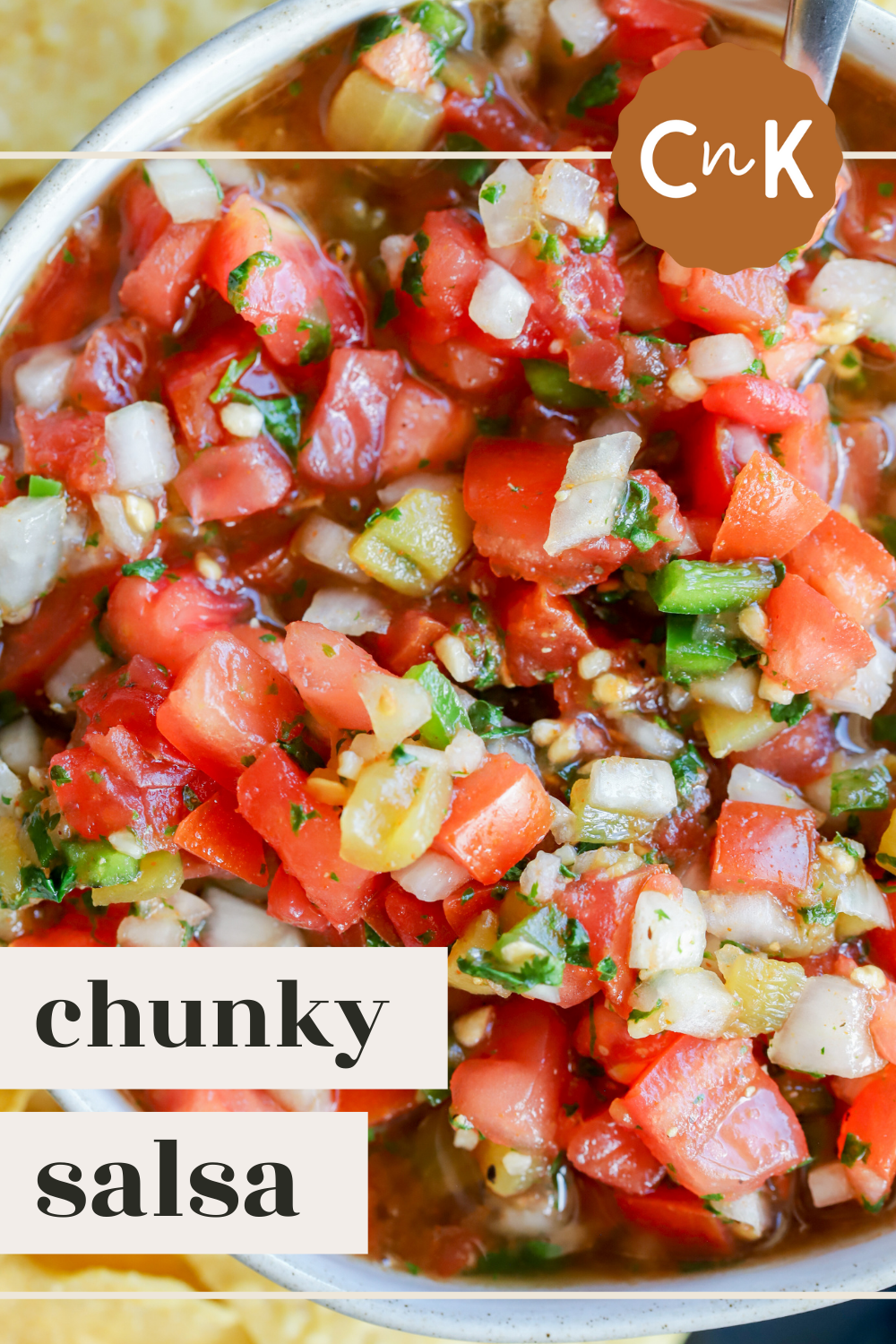 The Best Chunky Salsa | Cake 'n Knife
