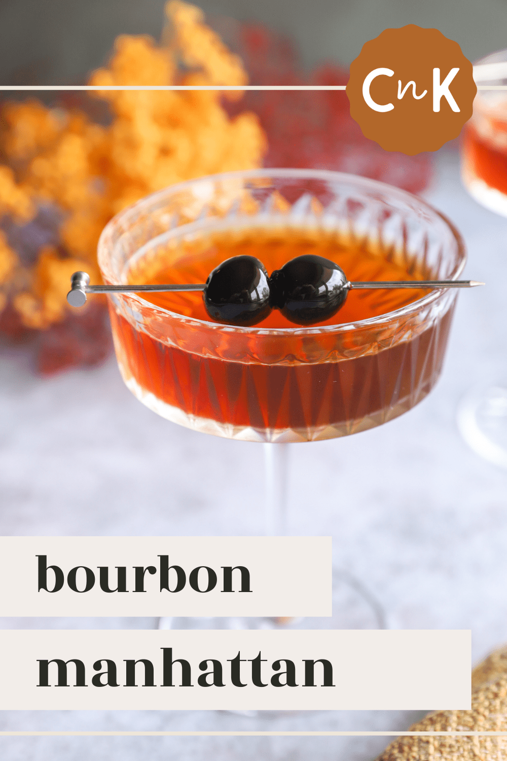 Bourbon Manhattan | Cake 'n Knife
