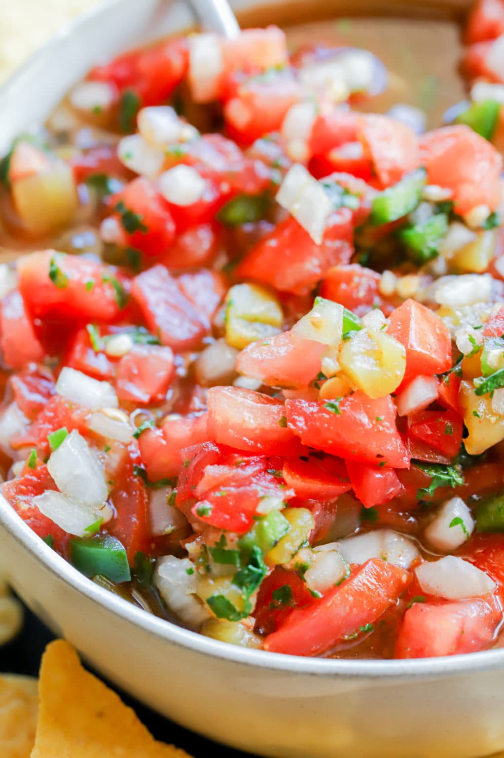 The Best Chunky Salsa | Cake 'n Knife