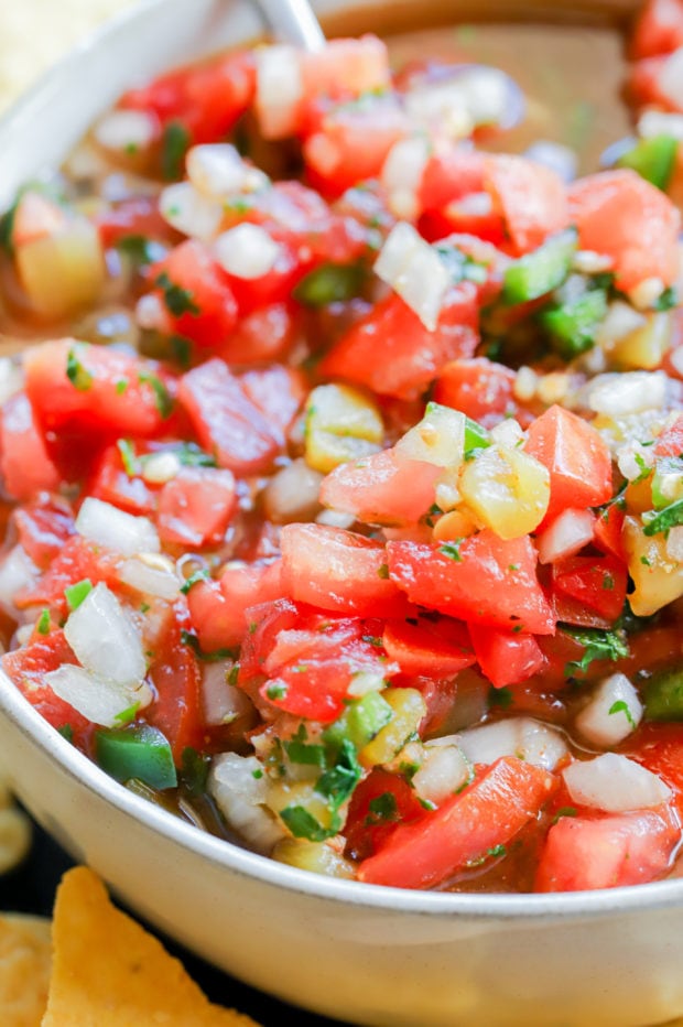 The Best Chunky Salsa | Cake 'n Knife