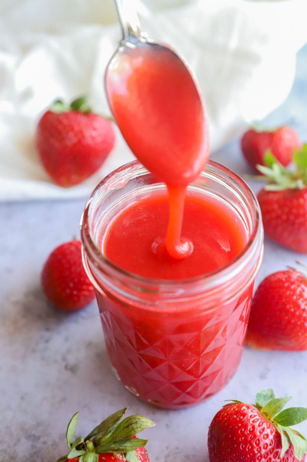 Strawberry Coulis | Cake 'n Knife