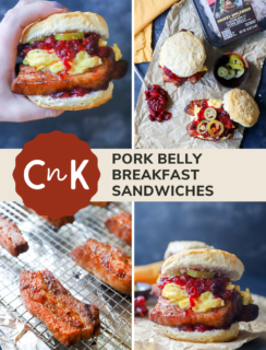 Pork Belly Breakfast Sandwich | Cake 'n Knife