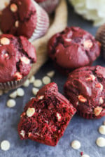 Red Velvet Muffins | Cake 'n Knife