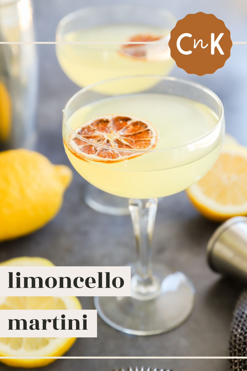 Limoncello Martini | Cake 'n Knife
