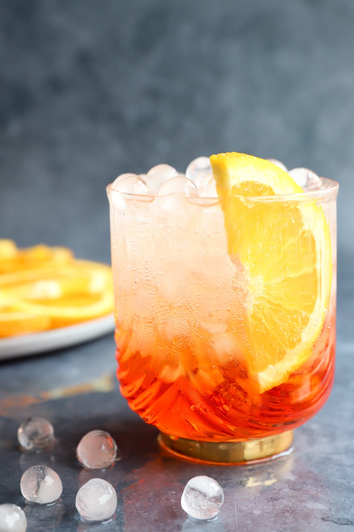 Aperol Soda (Just 4 Ingredients!) | Cake 'n Knife