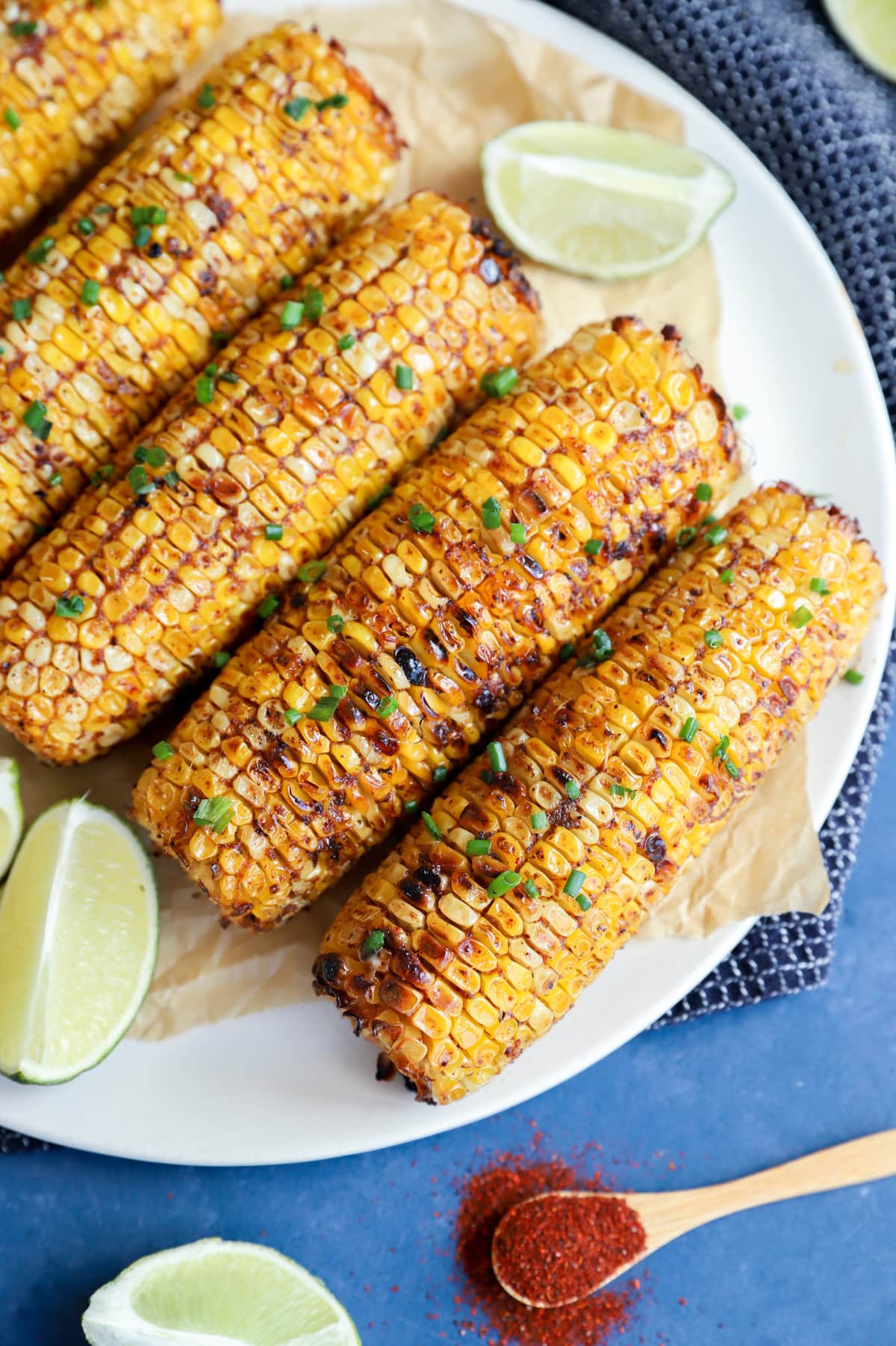 Smoky Charred Corn | Cake 'n Knife