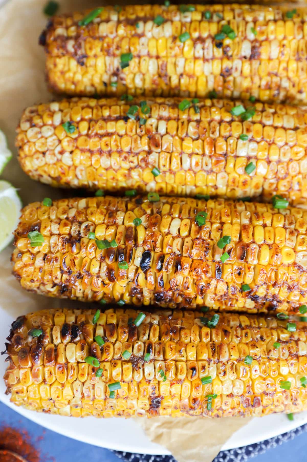 Smoky Charred Corn | Cake 'n Knife