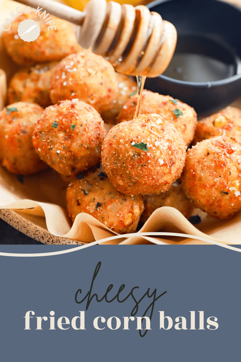 Crispy Cheese Corn Balls | Cake 'n Knife