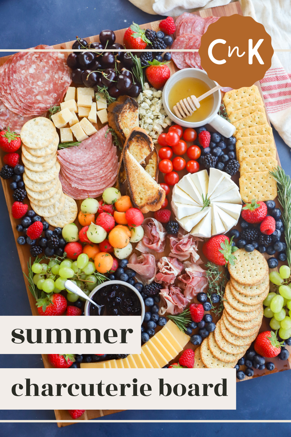 Summer Charcuterie Board | Cake 'n Knife