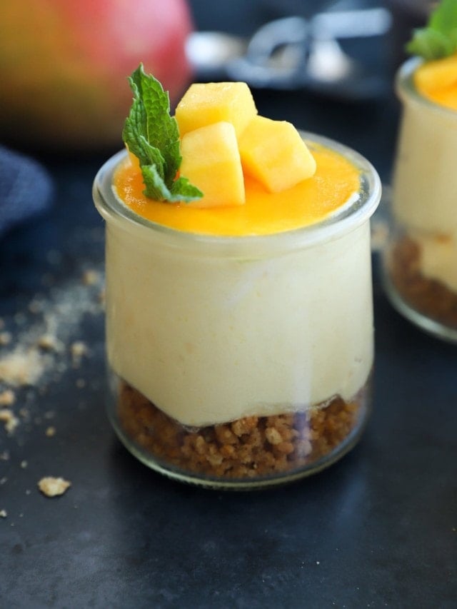 3-ingredient mango mousse | Cake 'n Knife