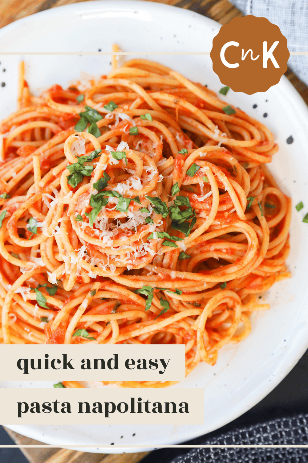 Pasta Napolitana | Cake 'n Knife