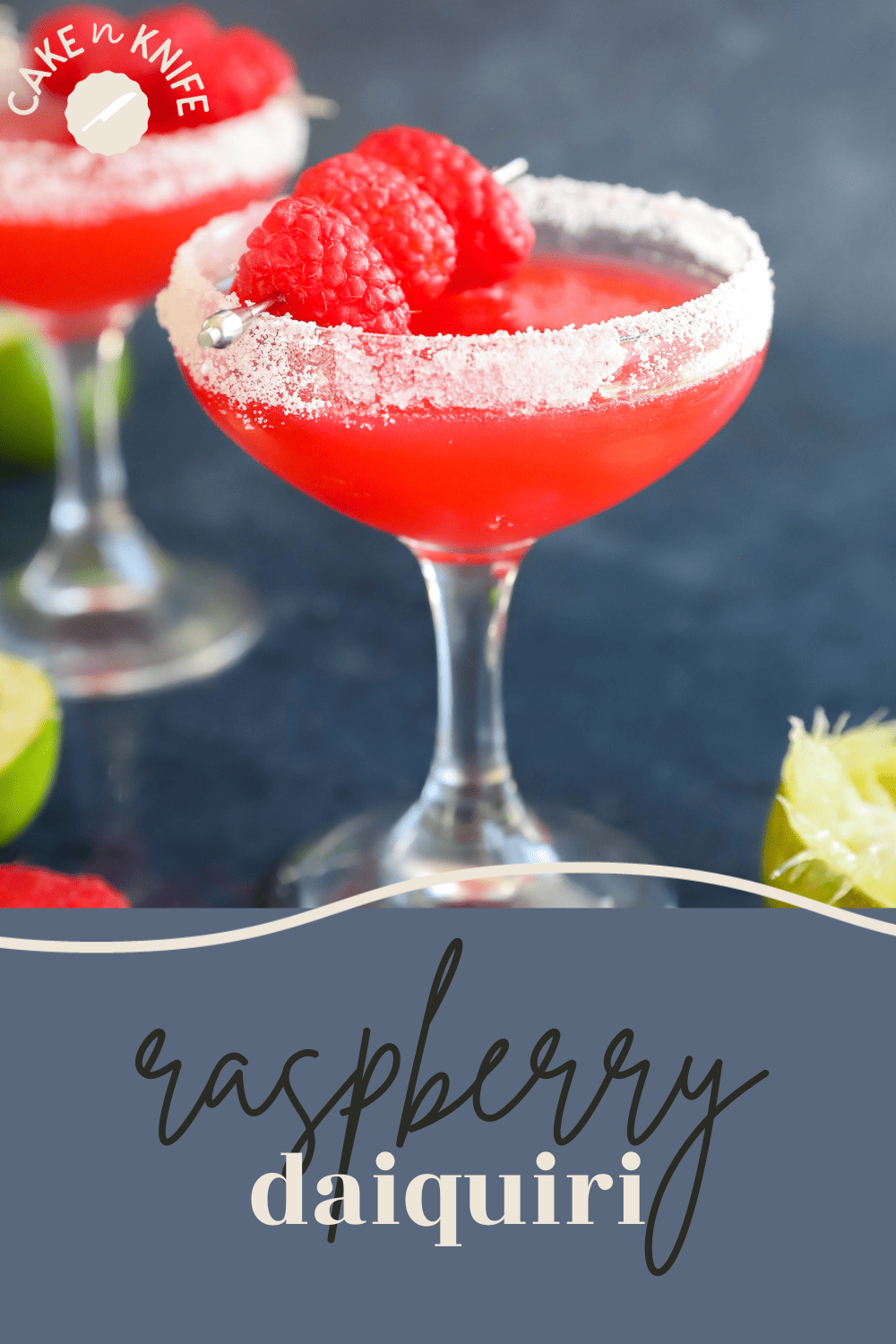 Easy Raspberry Daiquiri | Cake 'n Knife