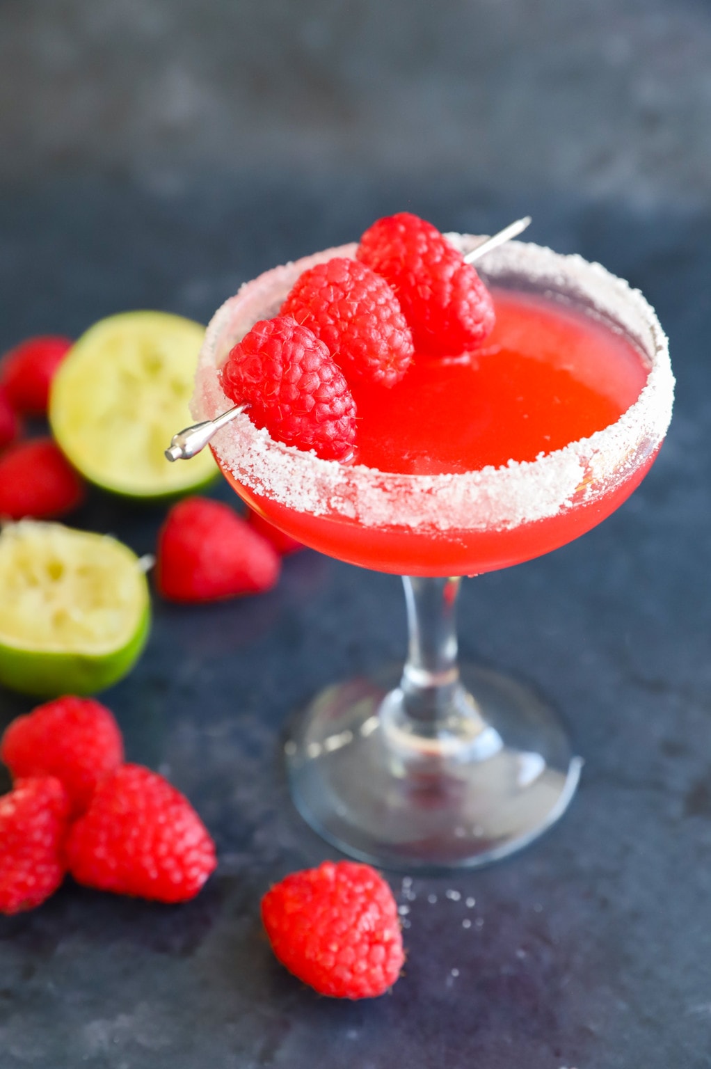 Easy Raspberry Daiquiri | Cake 'n Knife