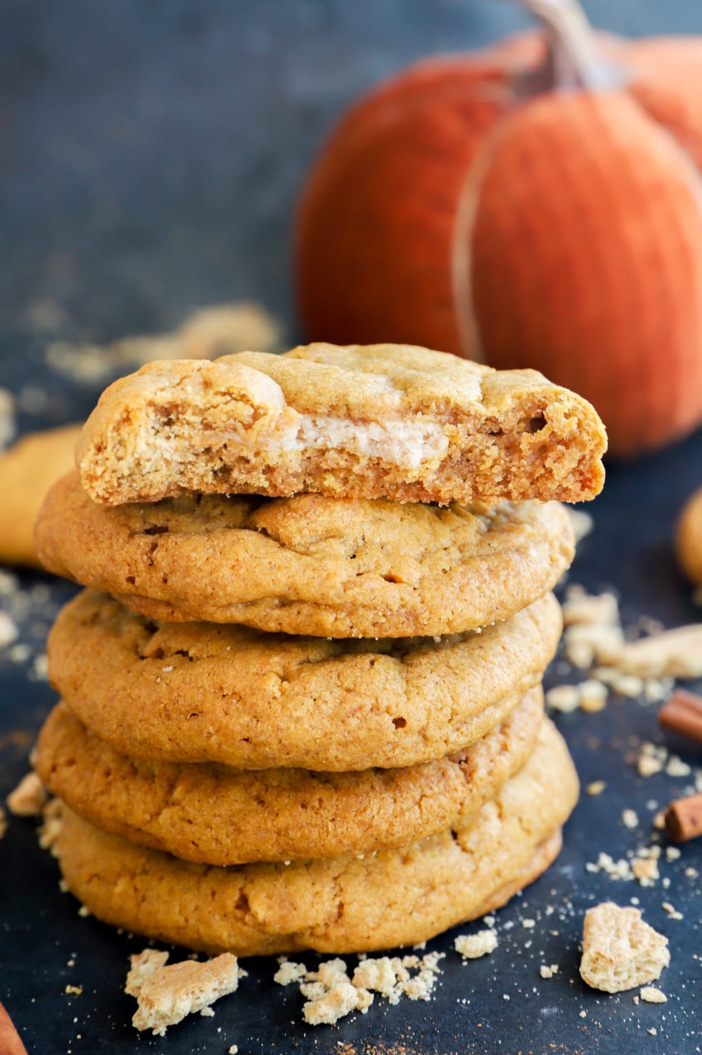 The Easiest Pumpkin Brownies | Cake 'n Knife