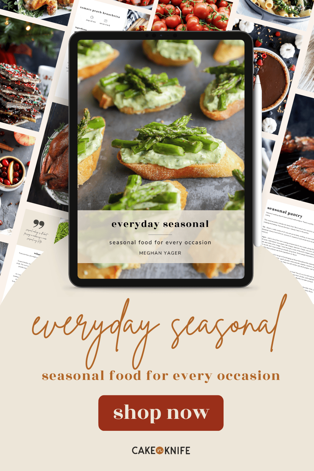 everyday seasonal: a seasonal cooking cookbook | Cake 'n Knife