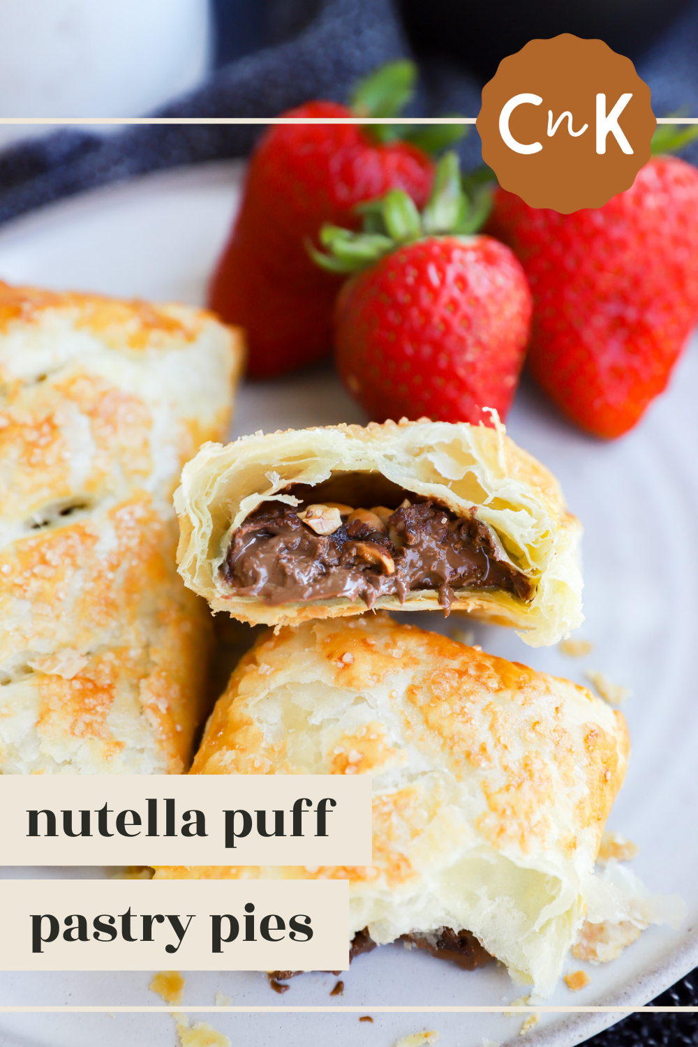 Easy Nutella Puff Pastry Pies | Cake 'n Knife
