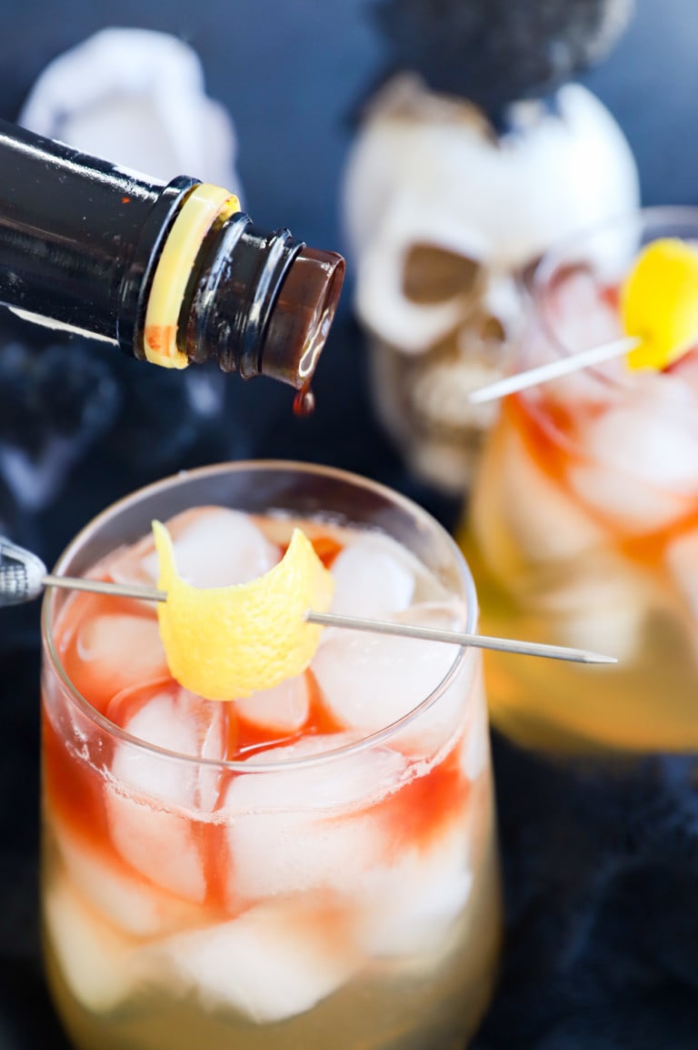 Skeleton Key Halloween Cocktail | Cake 'n Knife