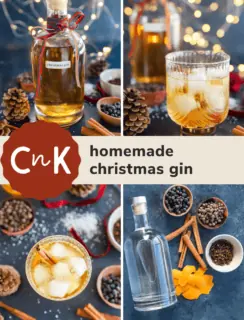 Easy Homemade Christmas Gin | Cake 'n Knife