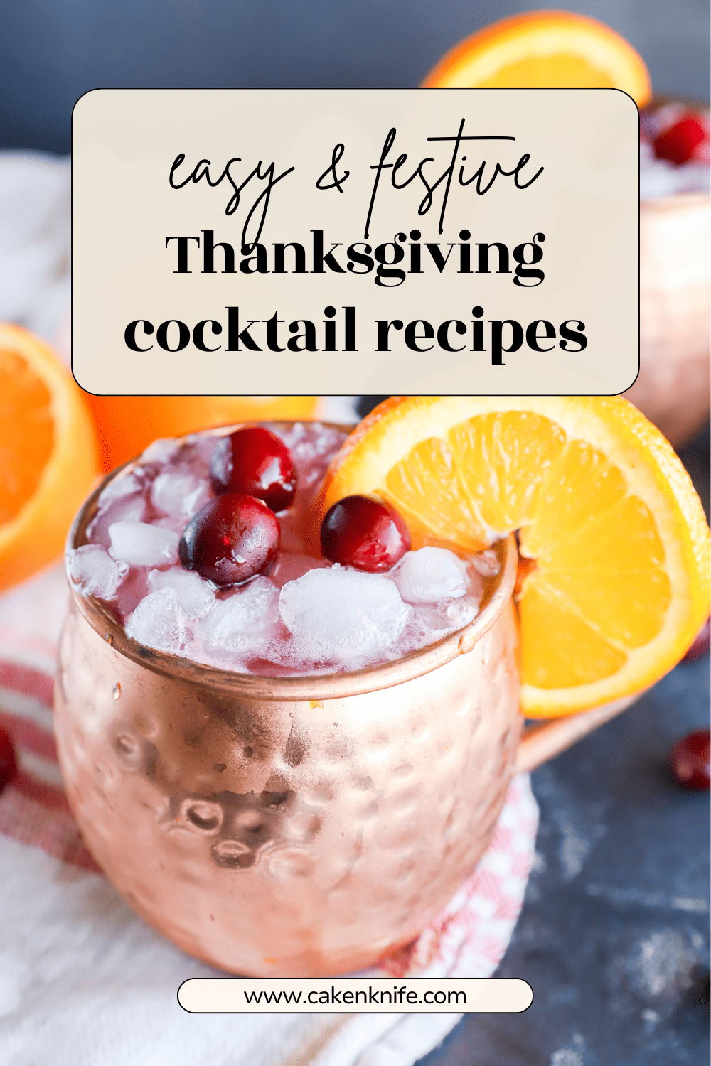 28 Festive Thanksgiving Cocktails to Pair with Your Feast | Cake 'n Knife